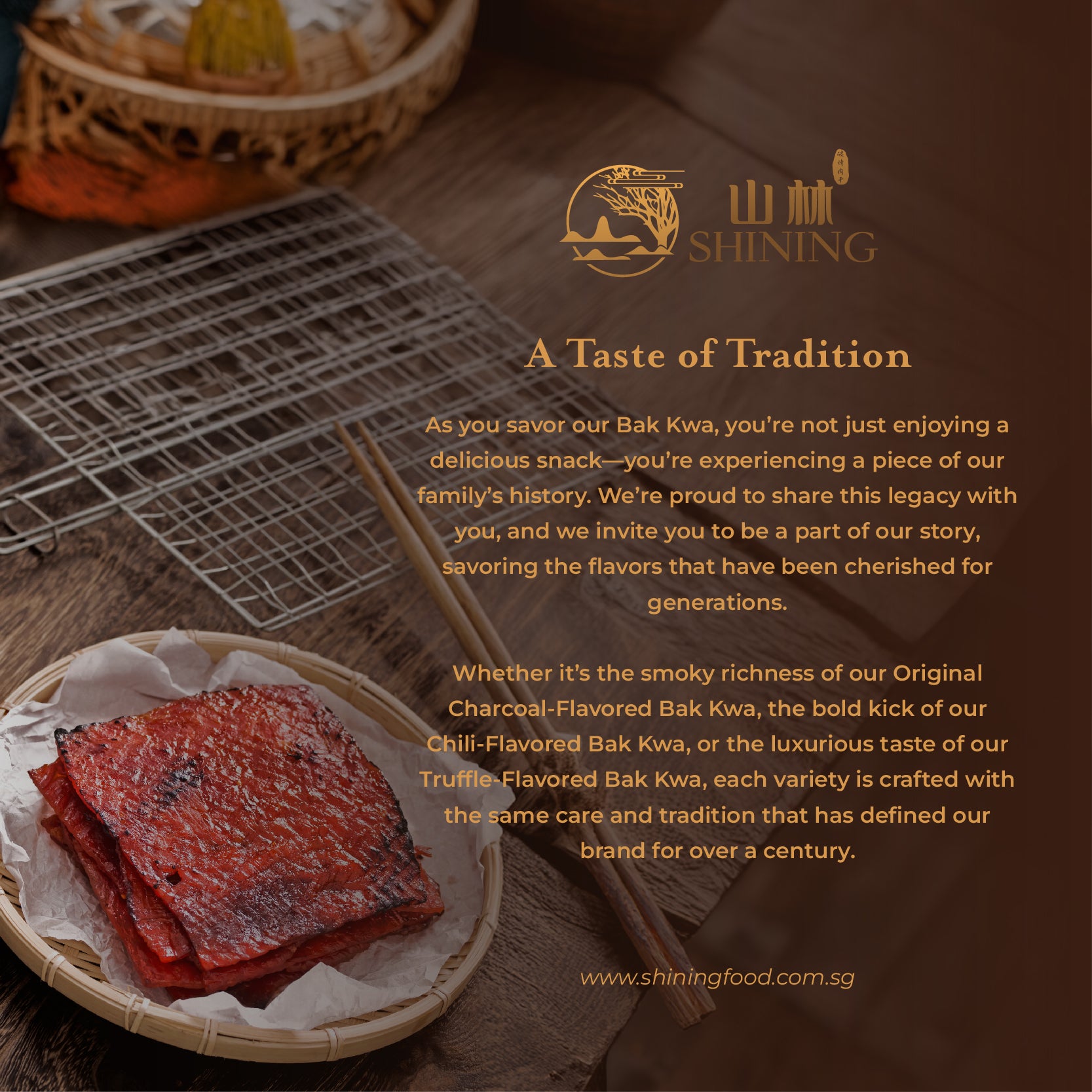 Chilli Charcoal Grilled Bak Kwa - Premium Vacuum Pack Mini – SHINING ...